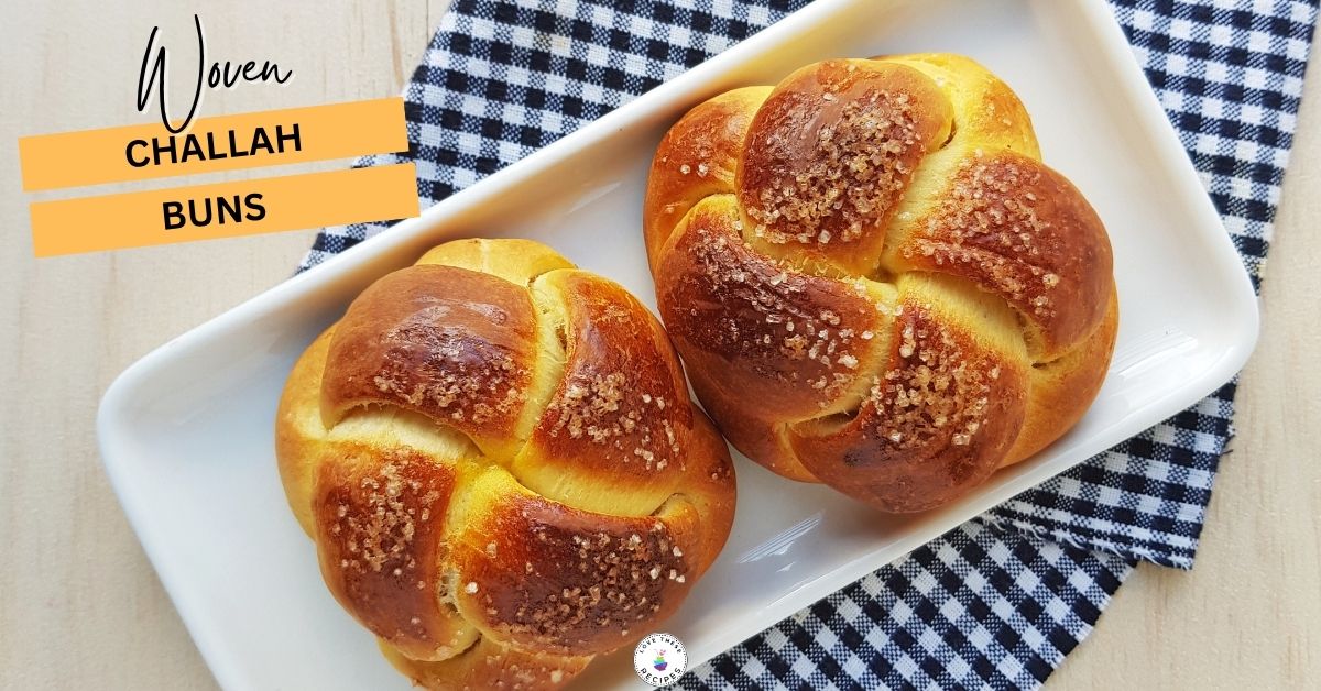 Woven Challah Buns - Love These Recipes