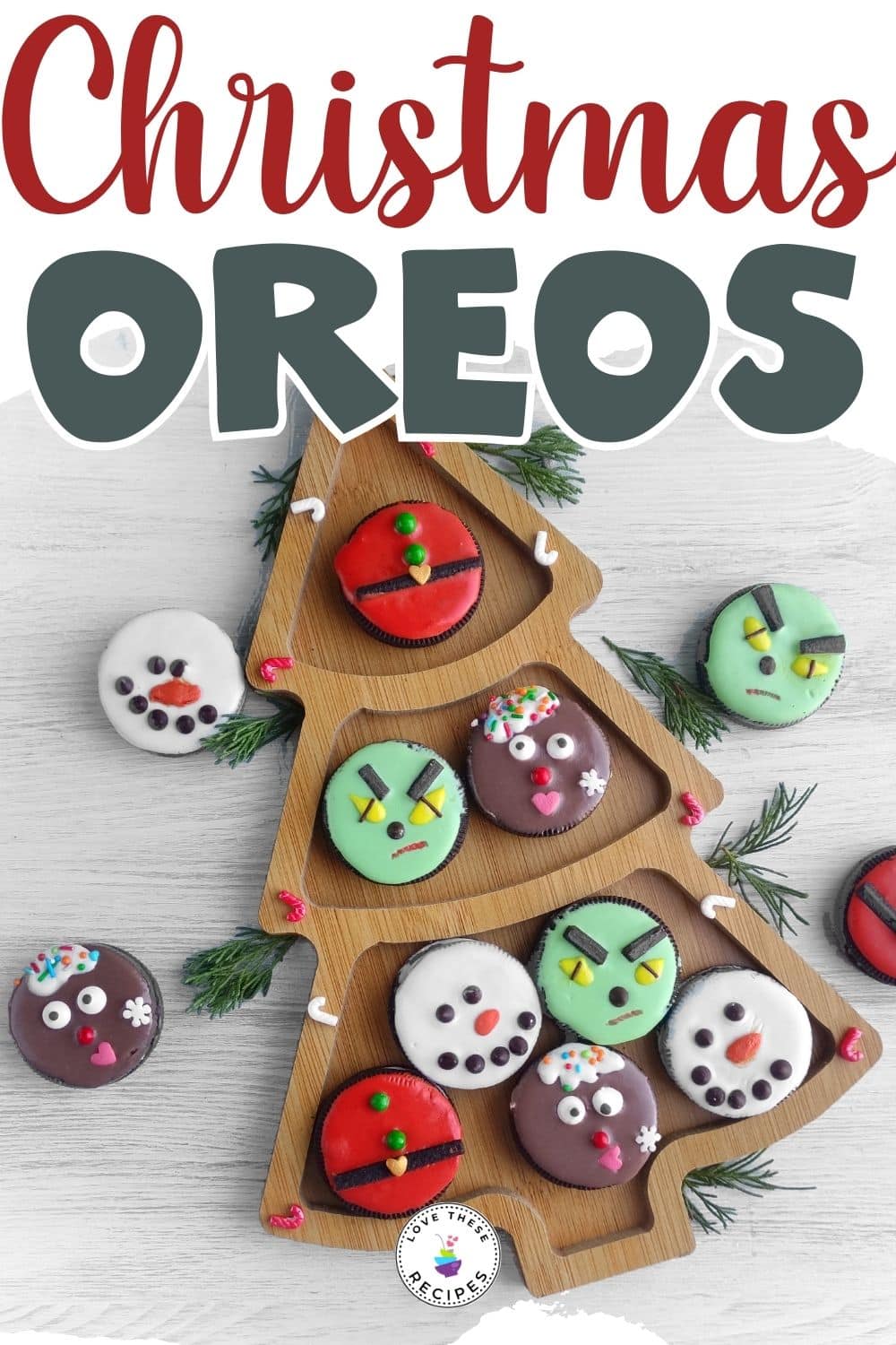 Make These Fun Christmas Oreos with Your Kids - Love These Recipes