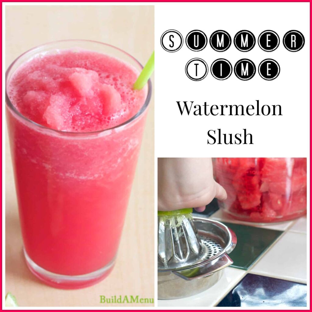 Summertime Watermelon Slush - Love These Recipes